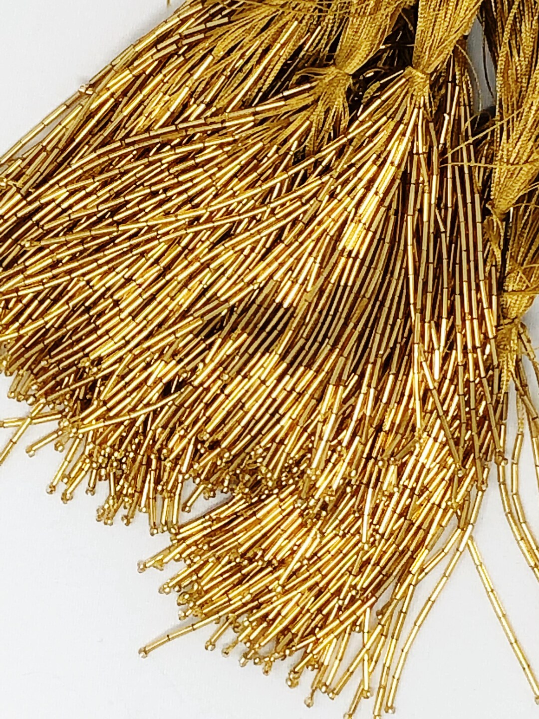 Bugle Bead Fringe Droppers: 3-4" Strands, Dance Costume Embellishments ...