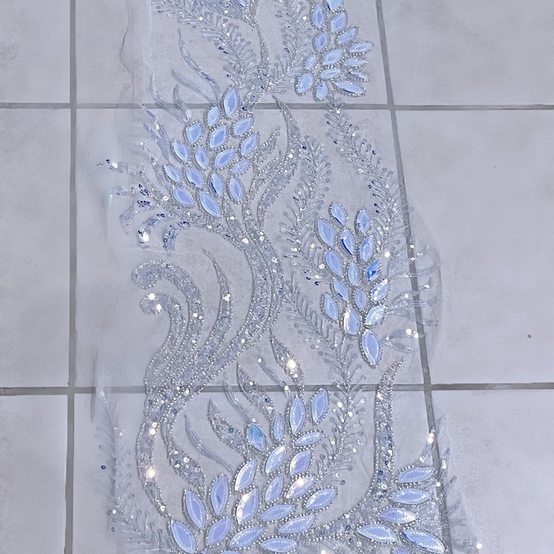 White Applique - Etsy