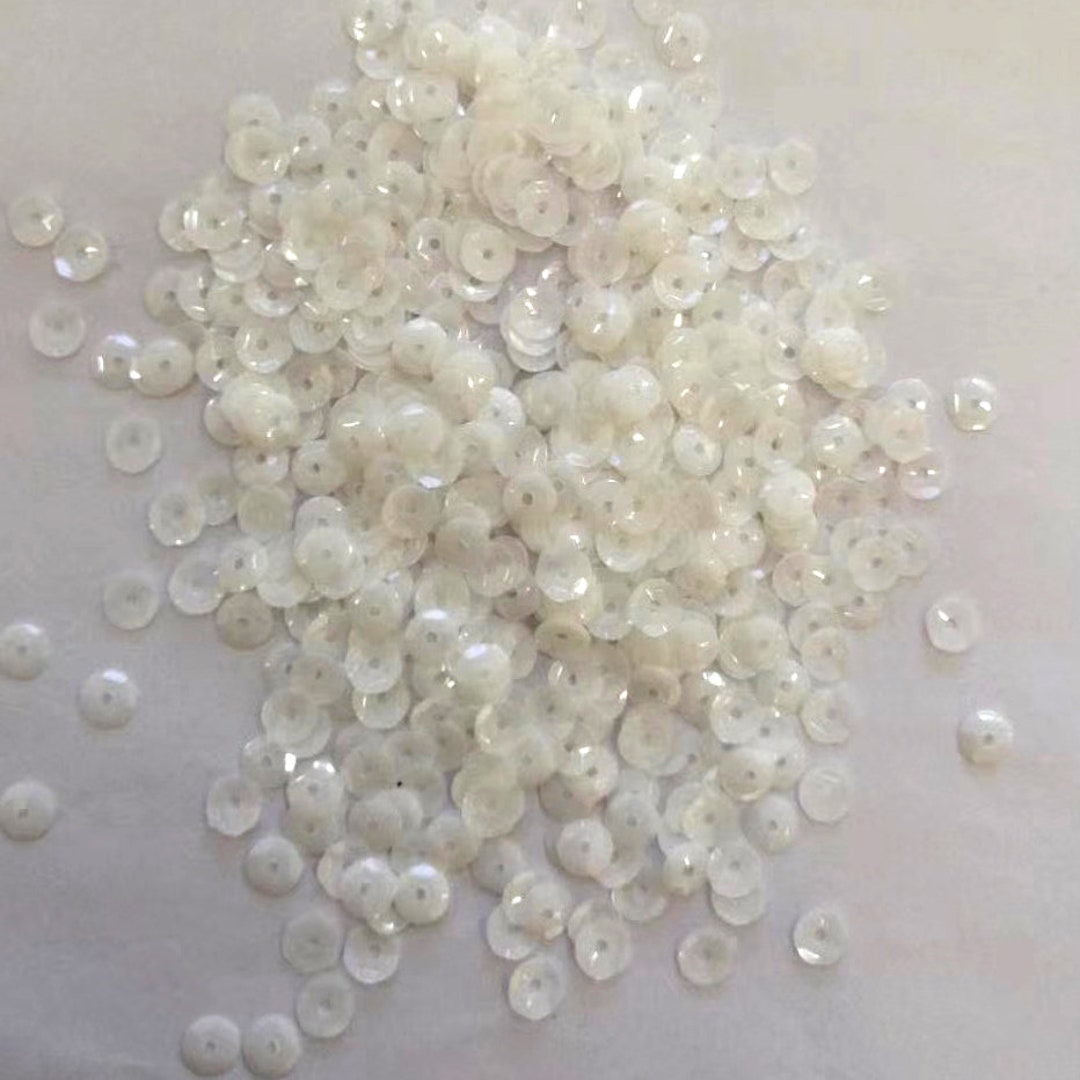 Round Sequinsshiny Clear Sequins3mm5mm6mm8mm Sequins - Etsy