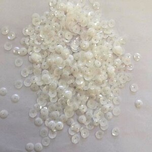 Round Sequinsshiny Clear Sequins3mm5mm6mm8mm Sequins - Etsy