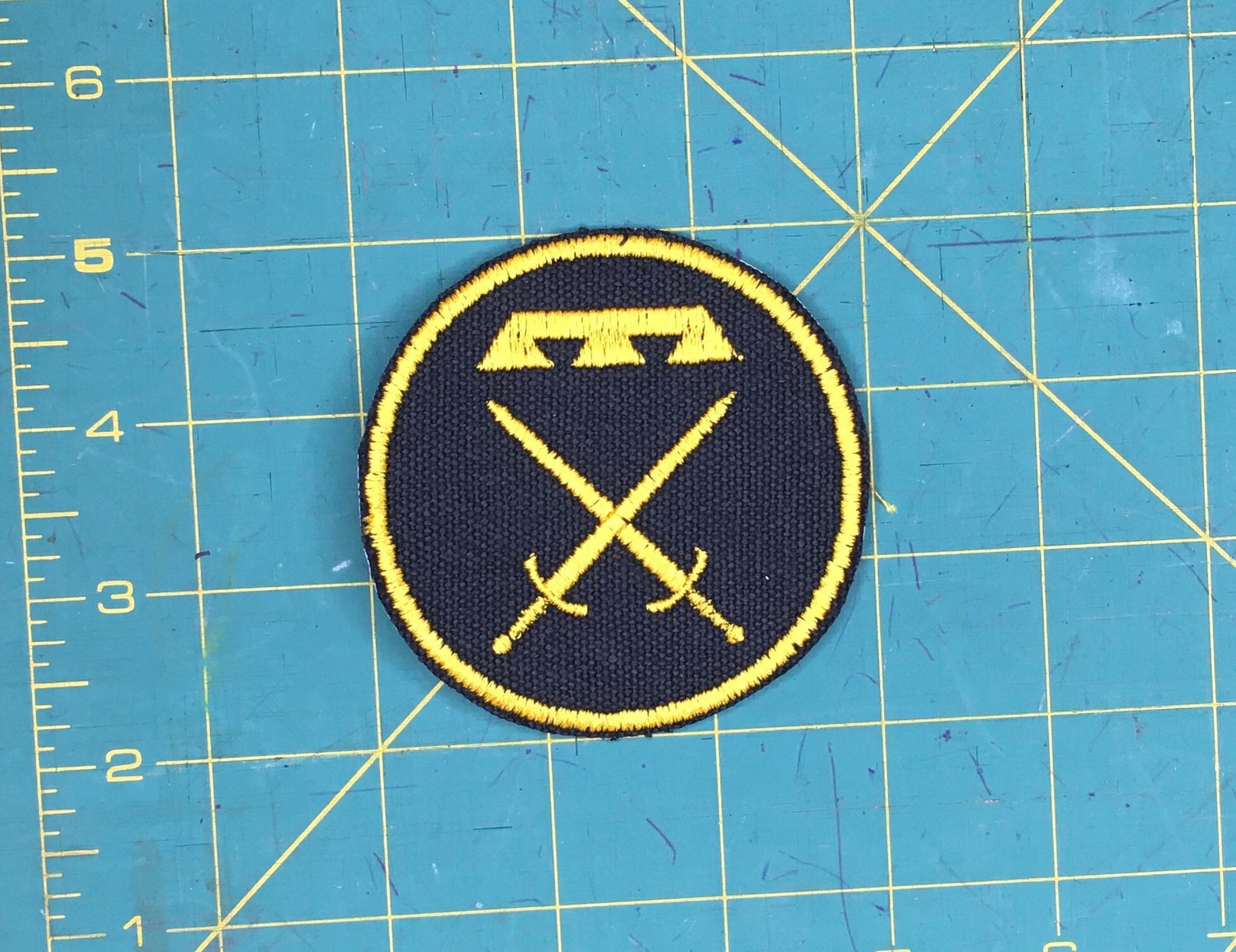 SCA Marshal Embroidered Patches-3 Tall Patches - Etsy