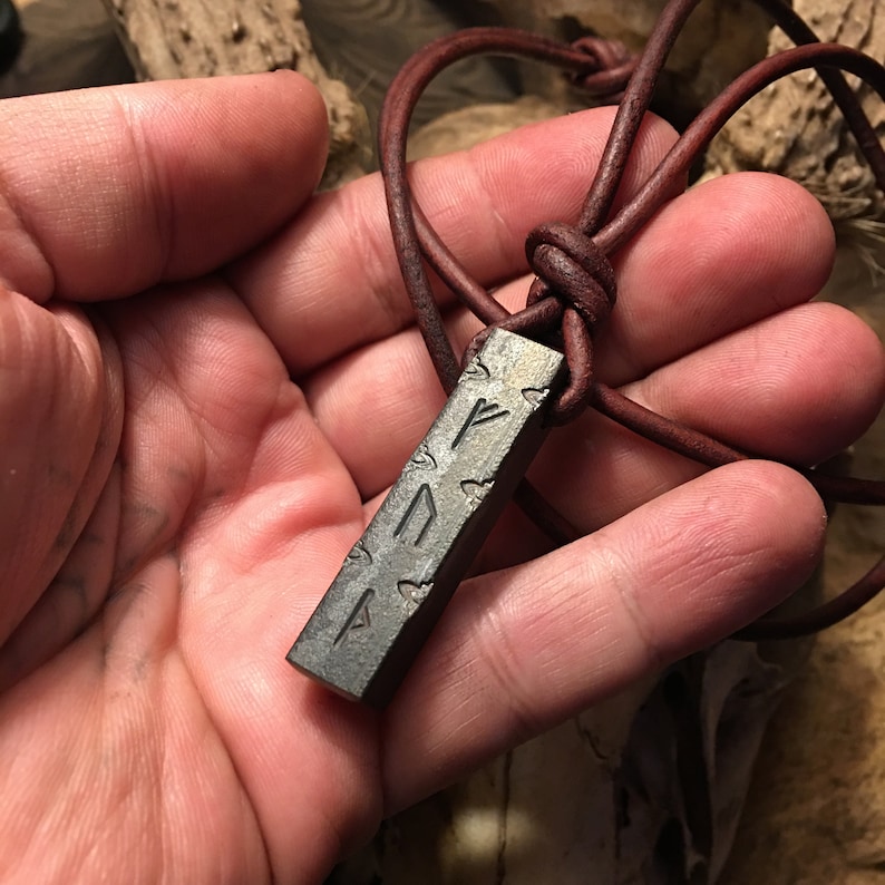 Personal Rune Casting & Rustic Forged Totem - Etsy