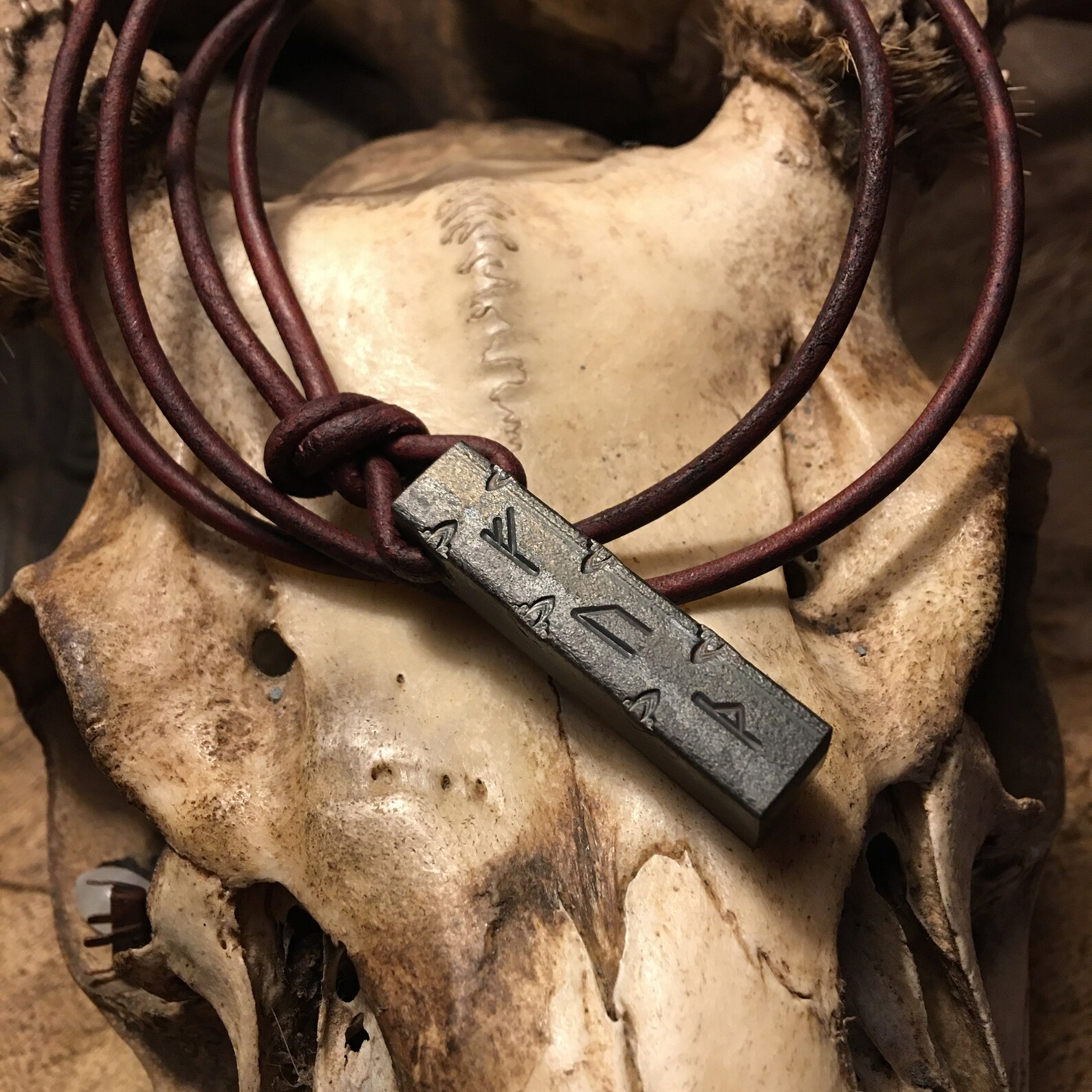 Personal Rune Casting & Rustic Forged Totem - Etsy