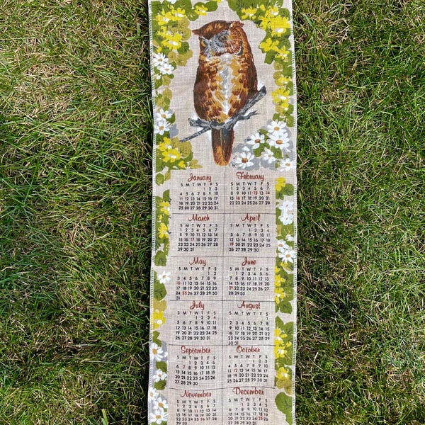 1980s Calendar - Etsy