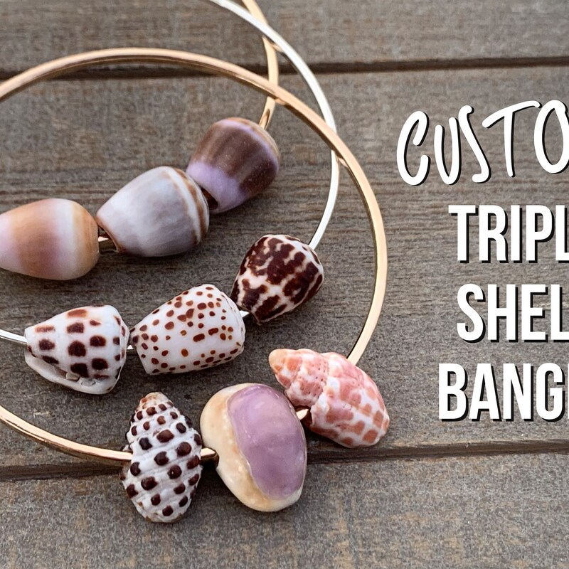 Triple Bangle - Etsy