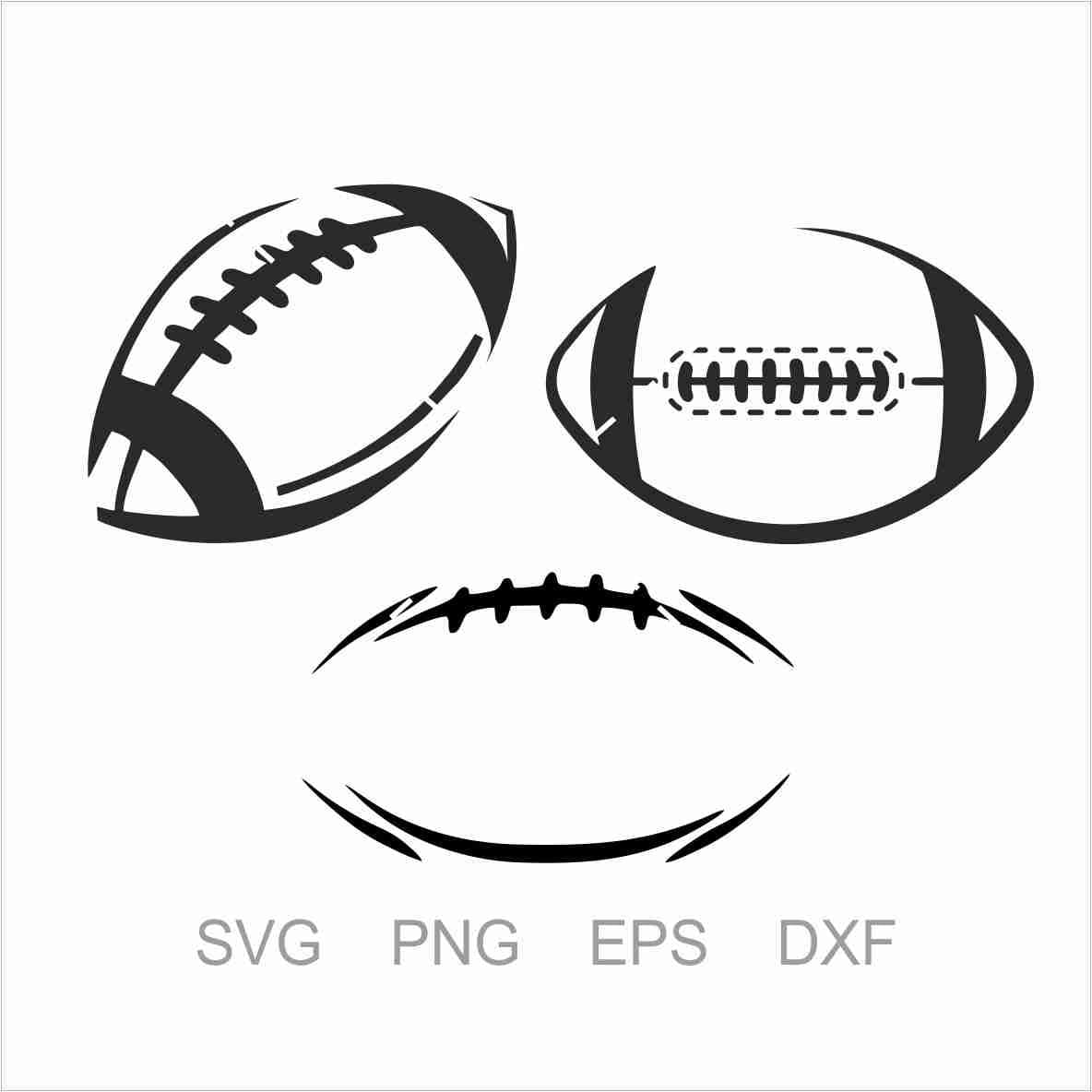 Png Jpg Football Skeleton svg Svg Football Outline SVG Dxf Foot ball ...