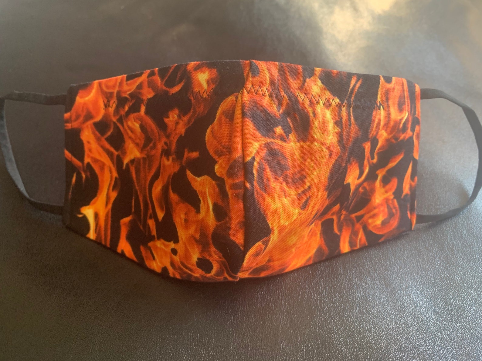 Flames Face Mask Reusable and Washable 100% Cotton Face Mask Latex Free ...