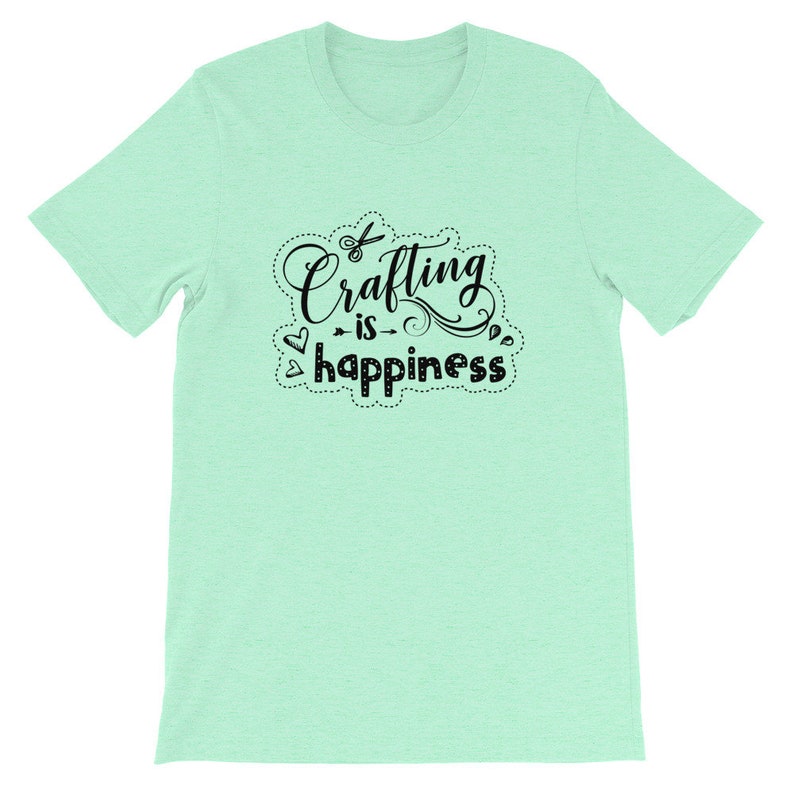 Crafting shirt crafting apparel t-shirt hobby t-shirt | Etsy