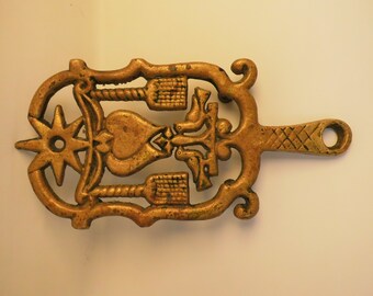 Brass Trivet - Etsy