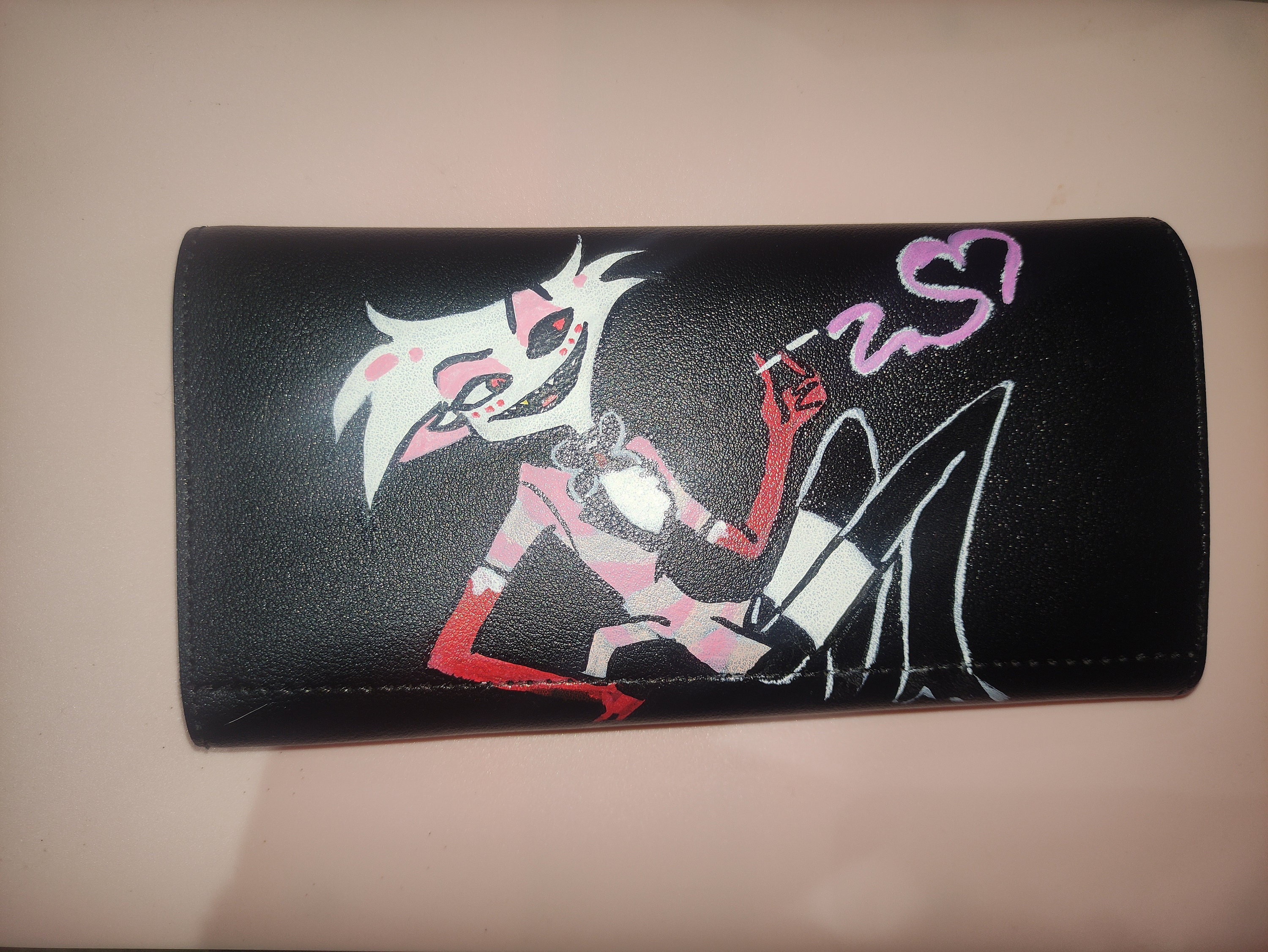 Hazbin Hotel Angel Dust Wallet - Etsy