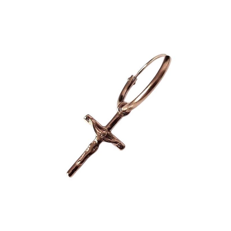 Crucifix Earrings - Etsy UK