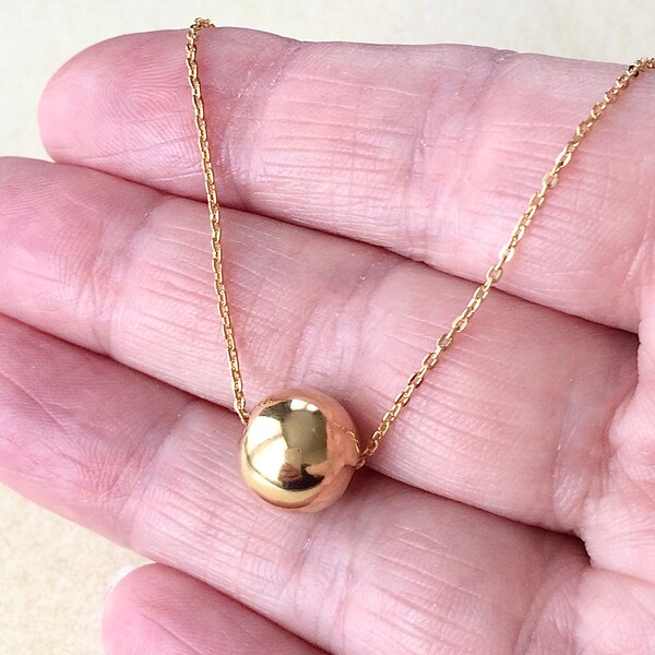 Sphere Necklace - Etsy