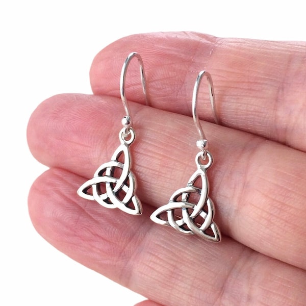 Trinity Knot Earring - Etsy
