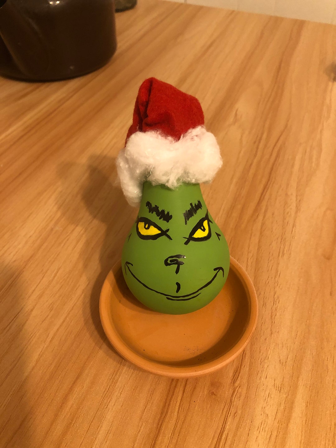 Grinch Lightbulb Ornaments - Etsy