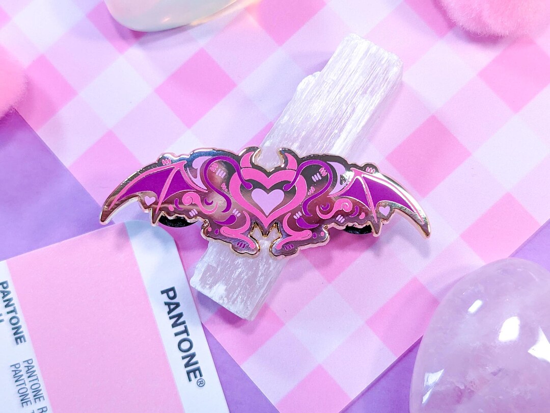 Succubus Inmon Tattoo 2 Inch Gold Hard Enamel Pin - Etsy