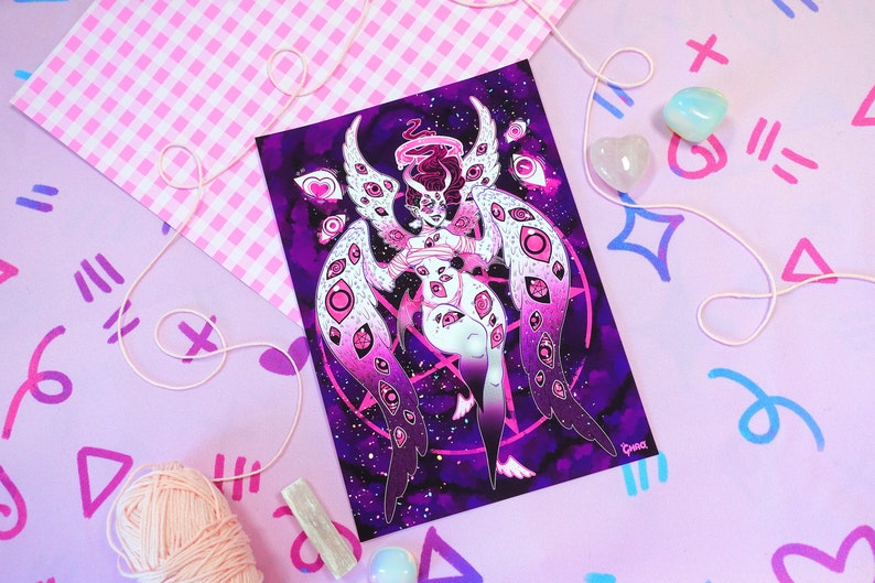 Dark Biblically Accurate Angel Ophanim Cherubim Many Eyed Ones Art ...
