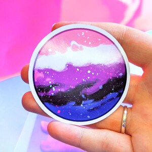 LGBTQ Pride Planets Stickers Transgender Bisexual Asexual Pansexual ...