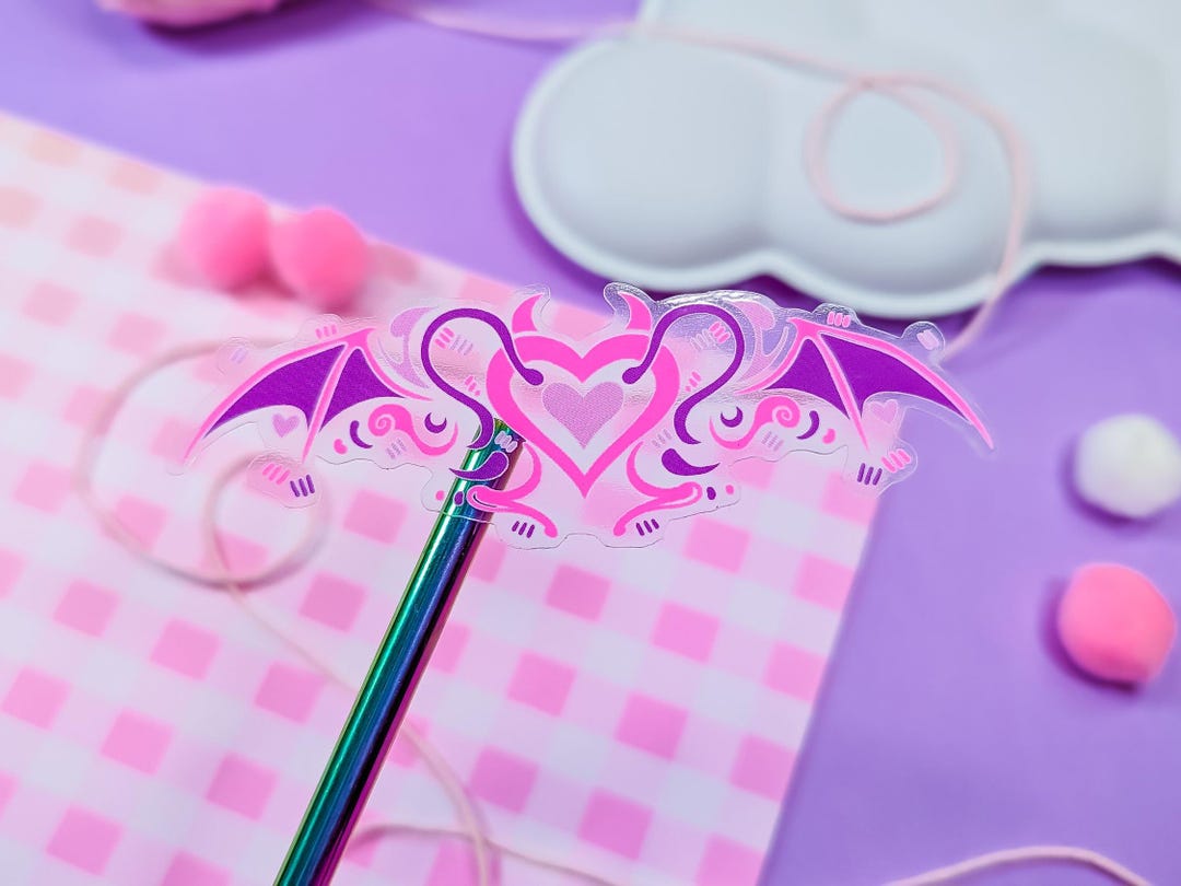 Inmon Tattoo Succubus Clear Transparent Vinyl Sticker - Etsy