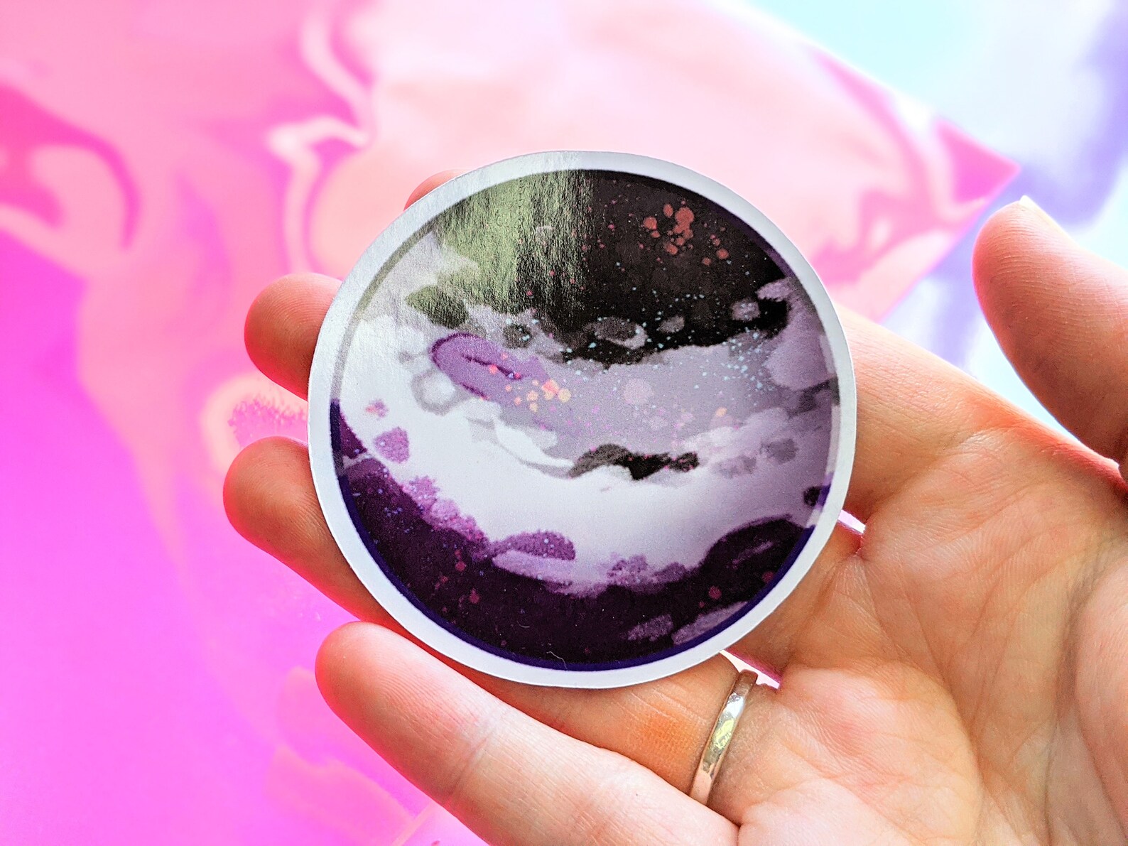 LGBTQ Pride Planets Stickers Transgender Bisexual Asexual - Etsy UK