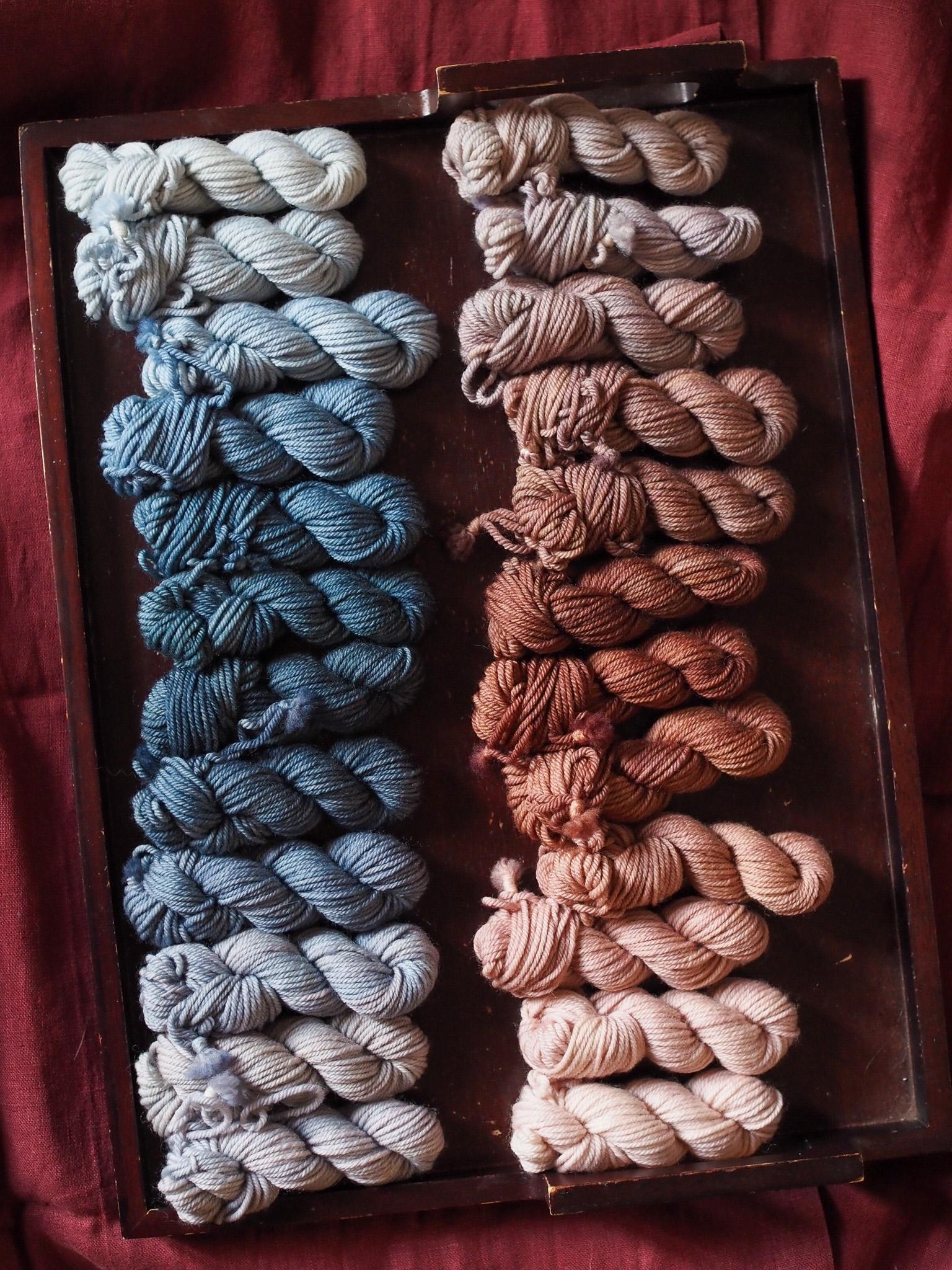 Winter Solstice - 2024 Advent Set - 24 Mini Skeins Set - Dyed-to-order ...