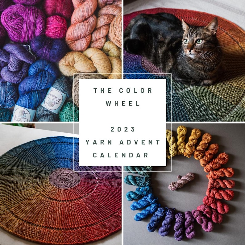 Winter Solstice - 2024 Advent Set - 24 Mini Skeins Set - Dyed-to-order ...