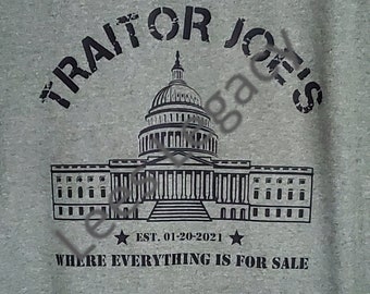 Traitor Joe's Everything for Sale Anti Biden Cricut Files, Digital ...