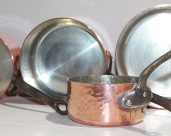 Vintage copper pots | Etsy