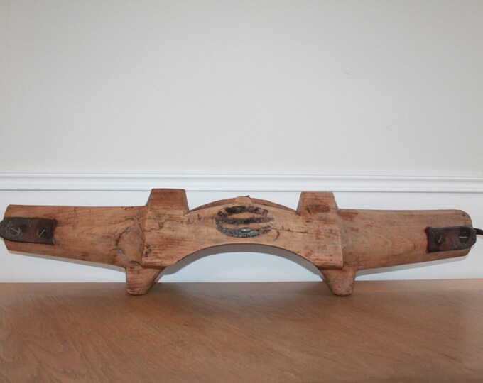 Antique Wooden Yoke French Farmhouse Calf / Cow Yoke French - Etsy