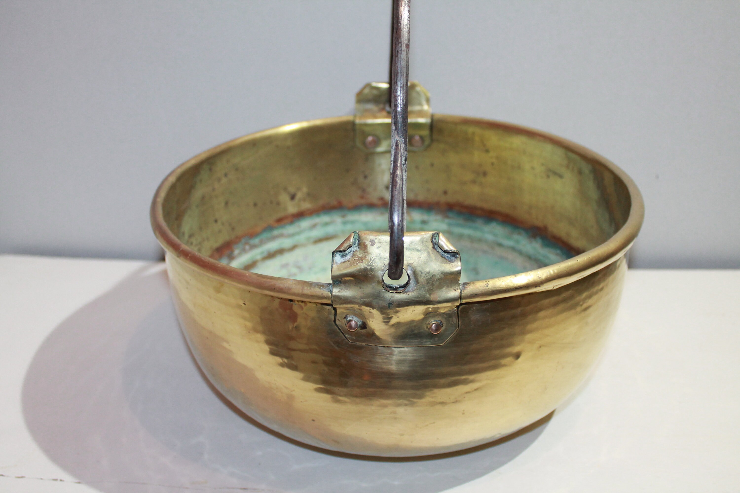 Indoor Hanging Planter Brass Cauldron Indoor Plant Pot | Etsy