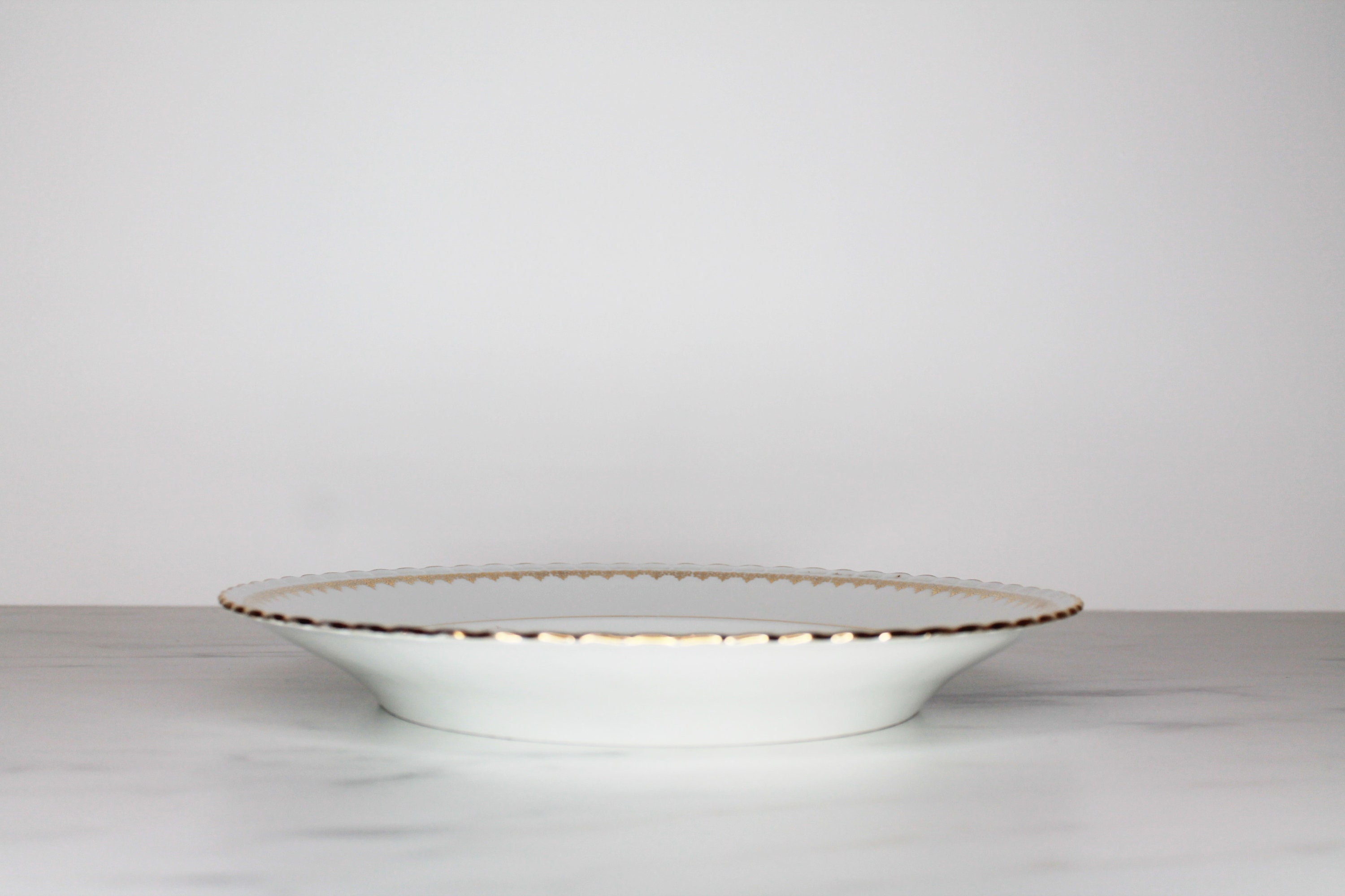 Large Round Serving Platter French Plate Large Plate | Etsy