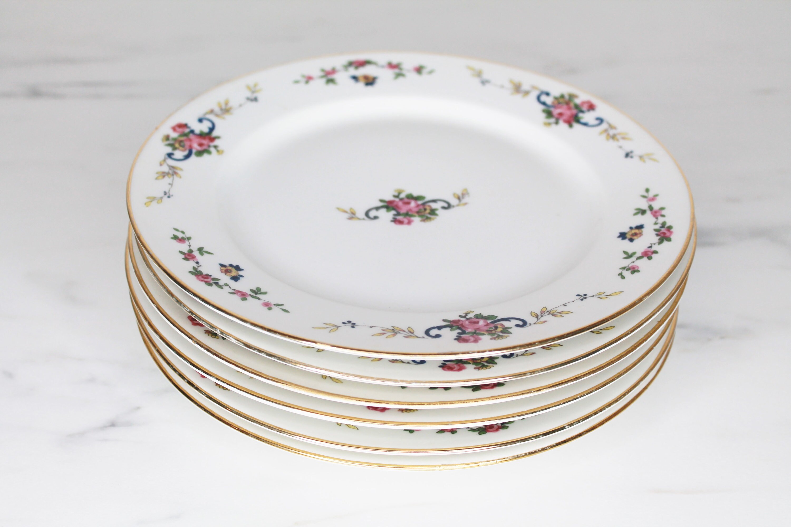 Raynaud Limoges Side Plates Cheese Plates Bread Plates | Etsy