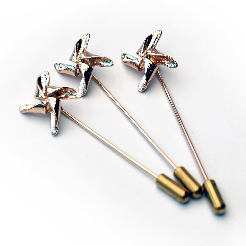 Men's Lapel Pin Stick Pin Windmill - Etsy