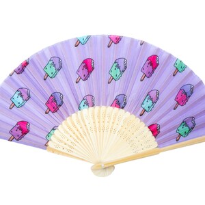 Popsicle Hand Fan - Etsy