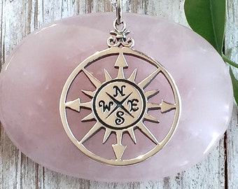 Silver Compass Rose | Etsy