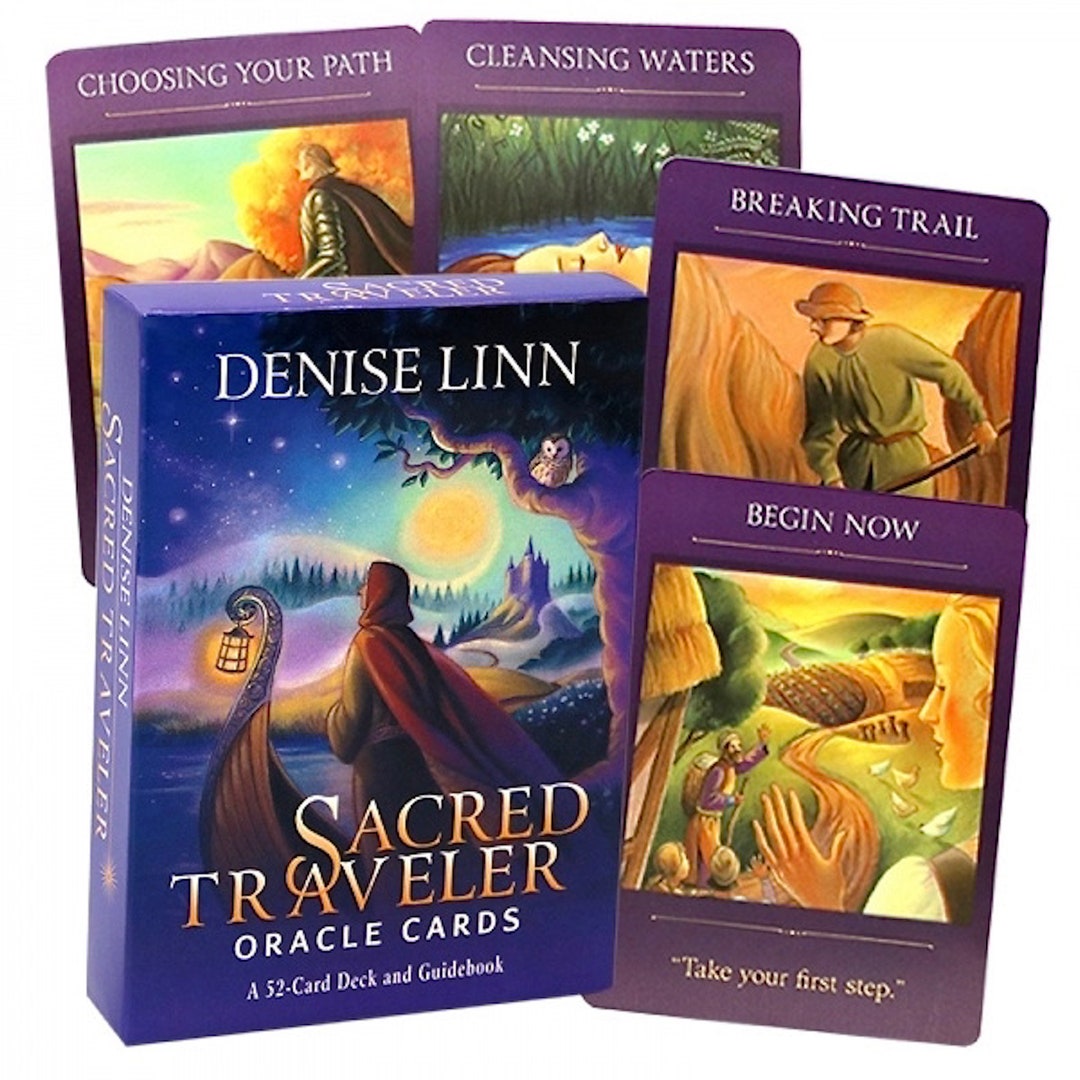 Sacred Traveler Oracle Card Deck and Guidebook Spiritual Divination ...
