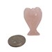 Rose Quartz Angel Figurine Stone Rose Quartz Healing Palm - Etsy