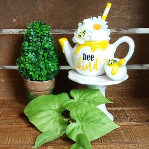 Honey Bee Decor for the Kitchen/tiered Tray Queen Bee Decor/bee Themed ...