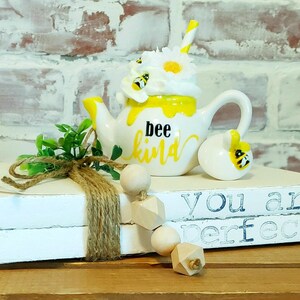 Honey Bee Decor for the Kitchen/tiered Tray Queen Bee Decor/bee Themed ...