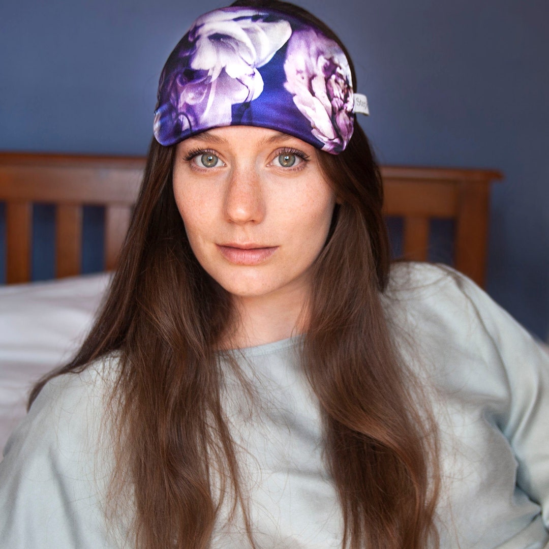 Large Sleep Mask, Silk Eye Mask, Personalised Big Blindfold Gift for ...