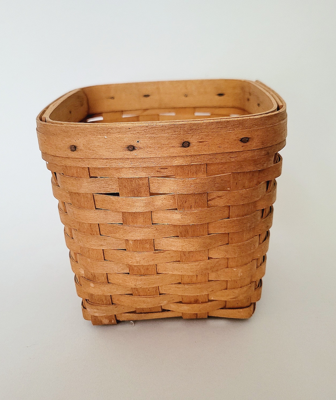 Longaberger Basket - Handwoven Basket - Decorative Basket - Retro Home ...