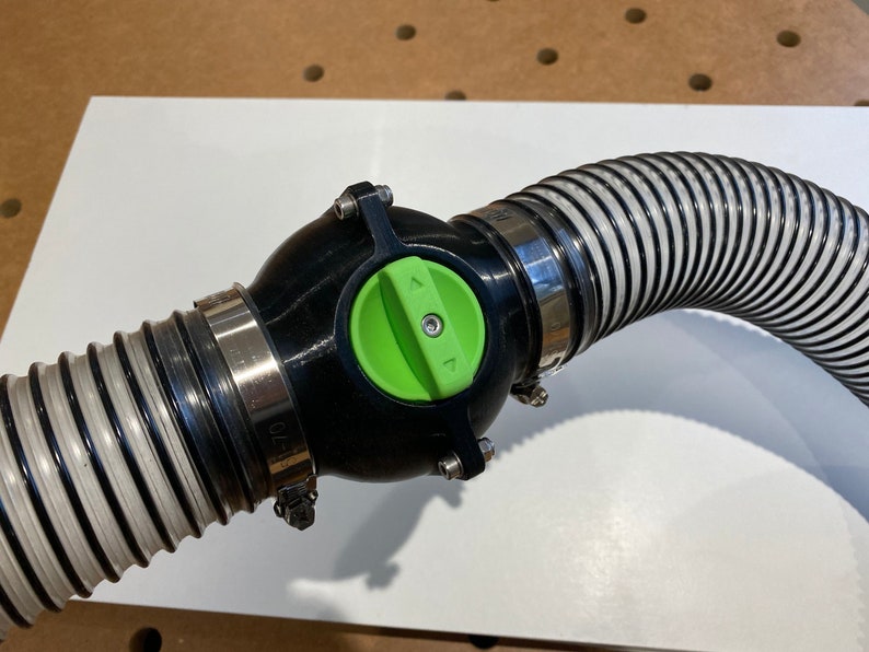 Vacuum Dust Extraction 63mm / 2.5'' Ball Valve Blast Gate - Etsy