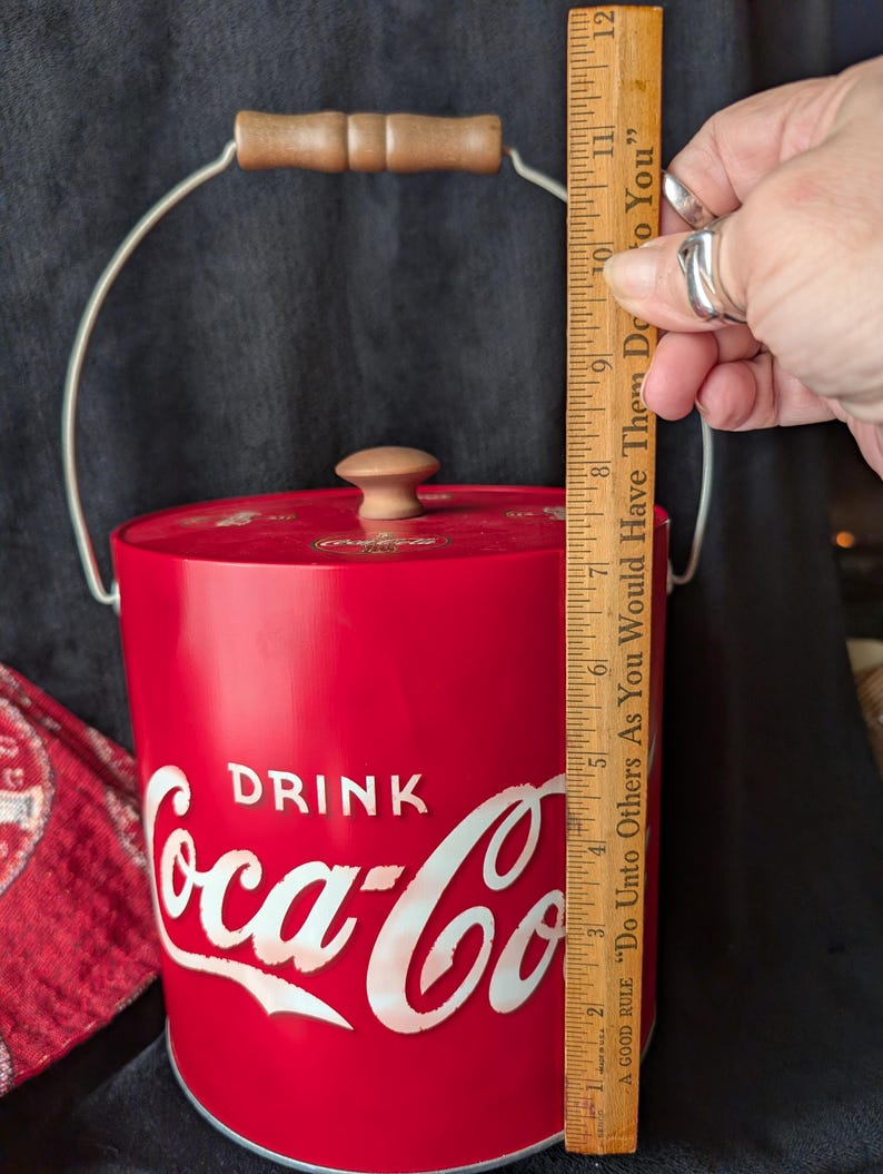 Vintage Coca-cola Kitchen Decor | Gibson Coke Flatware | Ice Bucket ...