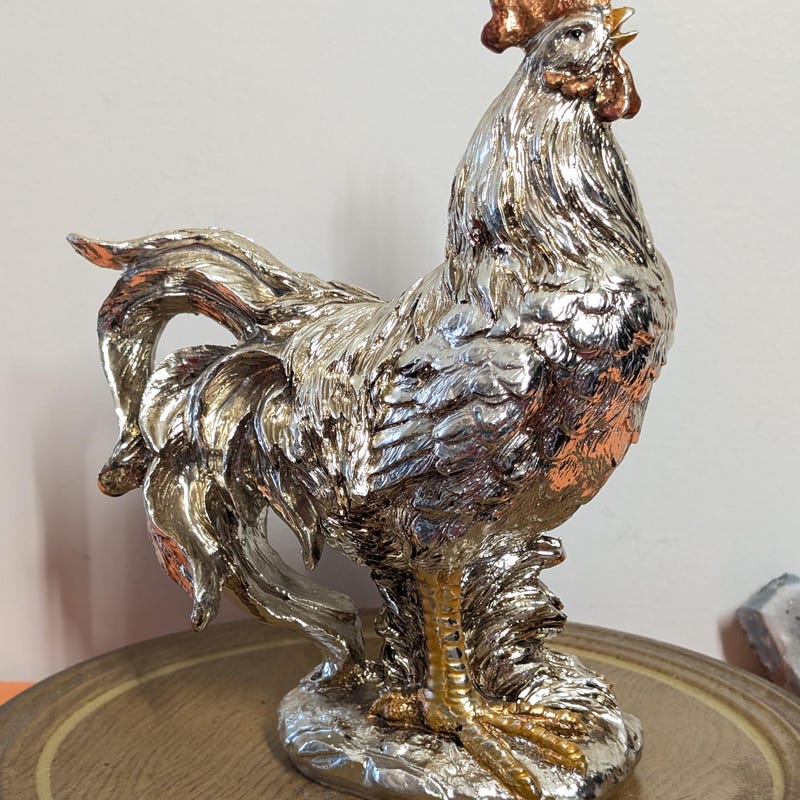Rooster Statue - Etsy