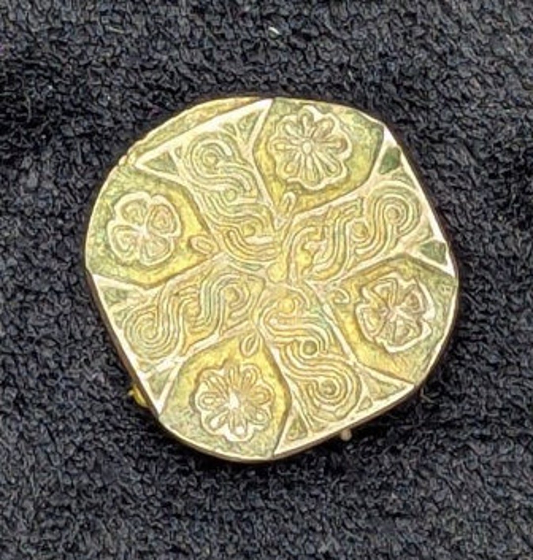 Vintage Templar/byzantine Cross Combination Brooch/pendant 900 Silver ...