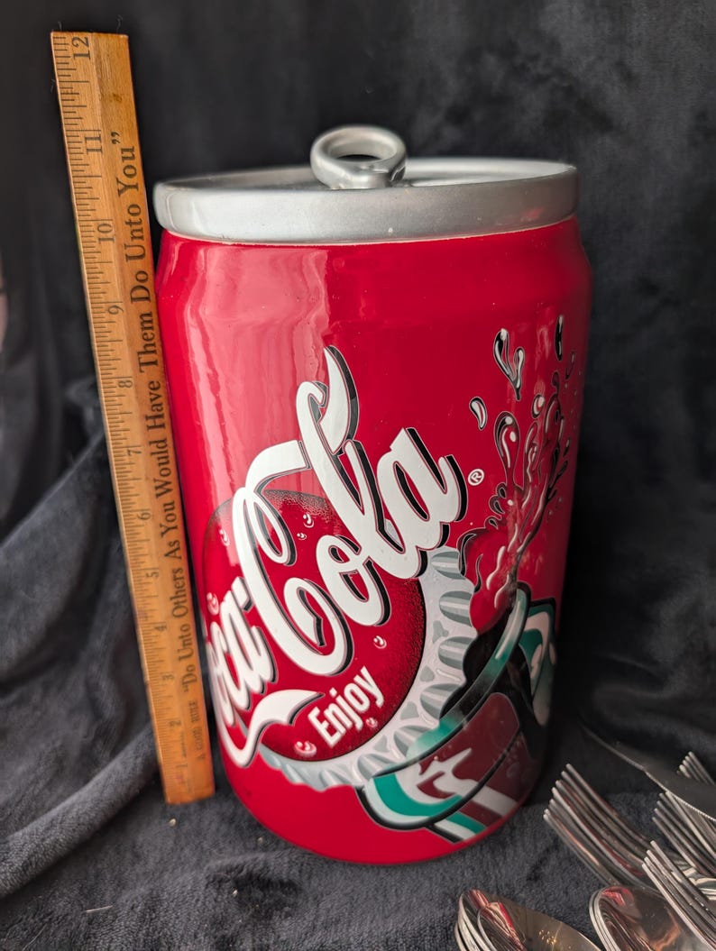 Vintage Coca-cola Kitchen Decor | Gibson Coke Flatware | Ice Bucket ...