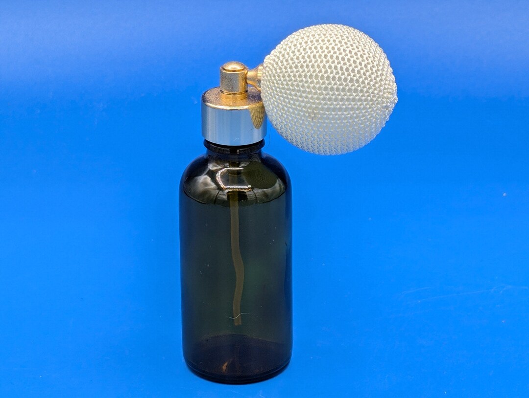 Vintage 50ml Refillable Perfume Spritzer, Retro Atomizer Bottle, Unique ...