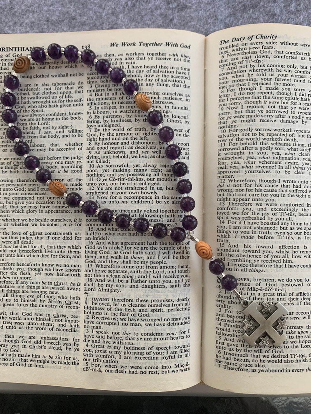 Protestant Prayer Beads, Anglican, Christian, Methodist, Lutheran ...