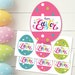 Happy Easter Bunny Bait Gift Tags Printable Digital Download - Etsy