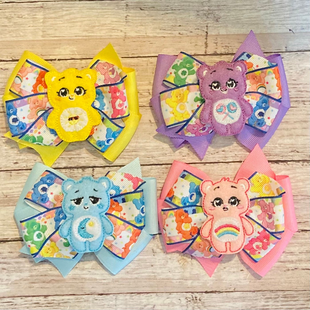 Care Bears Bows Set - Etsy