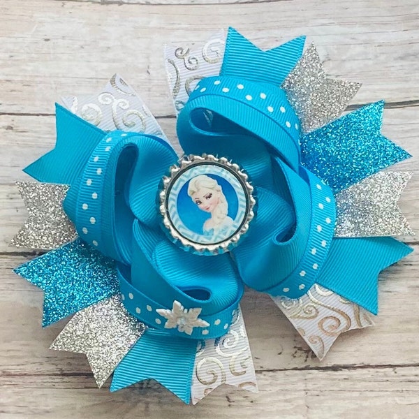 Frozen Hair Bows - Etsy